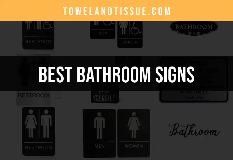 Top 10 Creative Bathroom Signs to Elevate Your Space